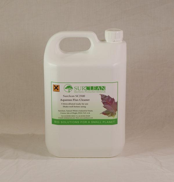 SC 2500 (Ready Diluted) - Surclean Electronic Production Materials
